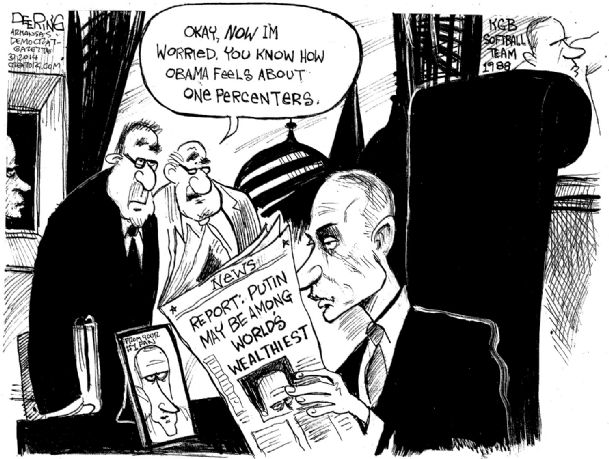 Editorial cartoon for 5-20-14 - The Dispatch