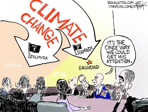 Editorial cartoon for 5-28-15 - The Dispatch