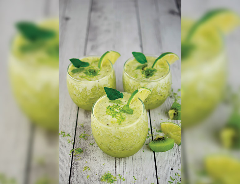 A luscious lime smoothie for hot summer days - The Dispatch