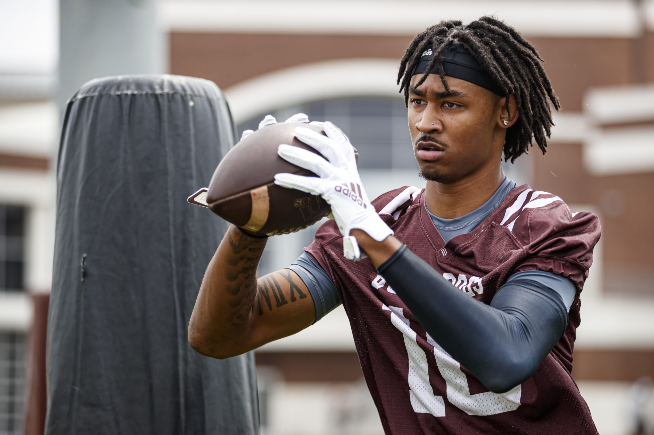 Spurrier touts Bulldogs' talent at outside receiver - The Dispatch