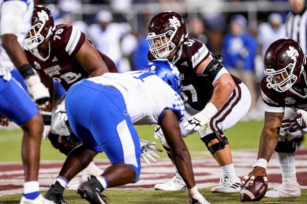 Mississippi State offensive line seeks two starting tackles as spring ...