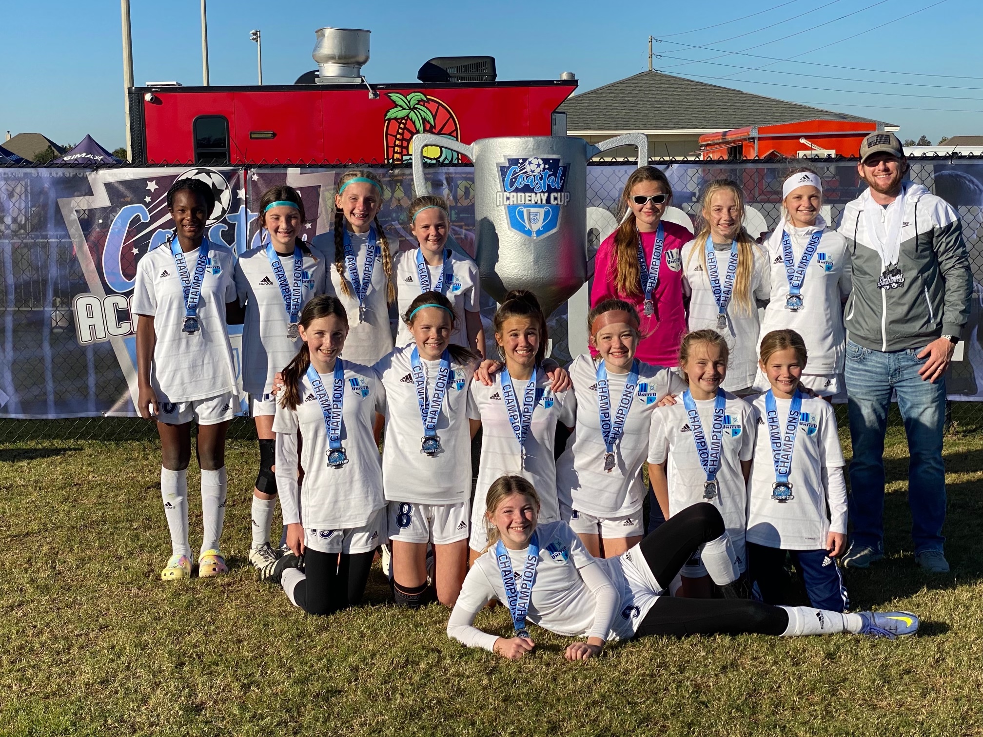 Columbus United U12, U13 girls teams win championships at Coastal ...
