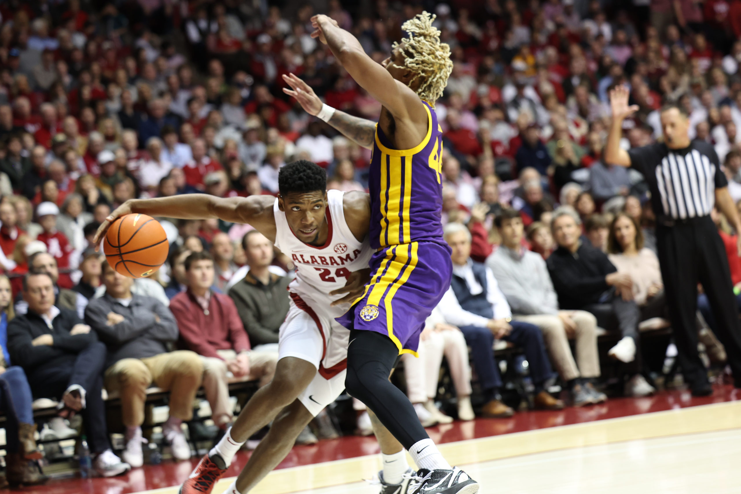 Brandon Miller's 31 points, seven 3s lead No. 4 Alabama men's ...