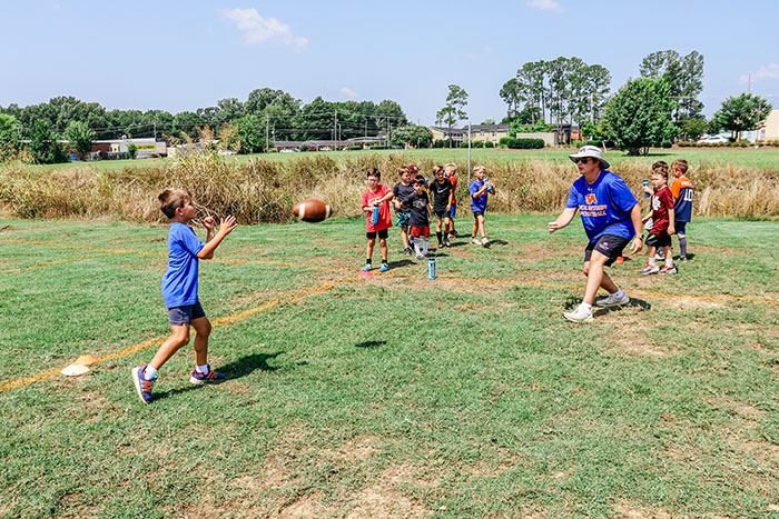 Starkville Academy hosts summer football camp - The Dispatch