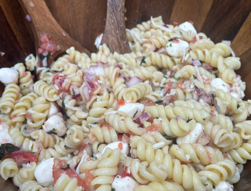 Slapping together Bruschetta Pasta Salad - The Dispatch