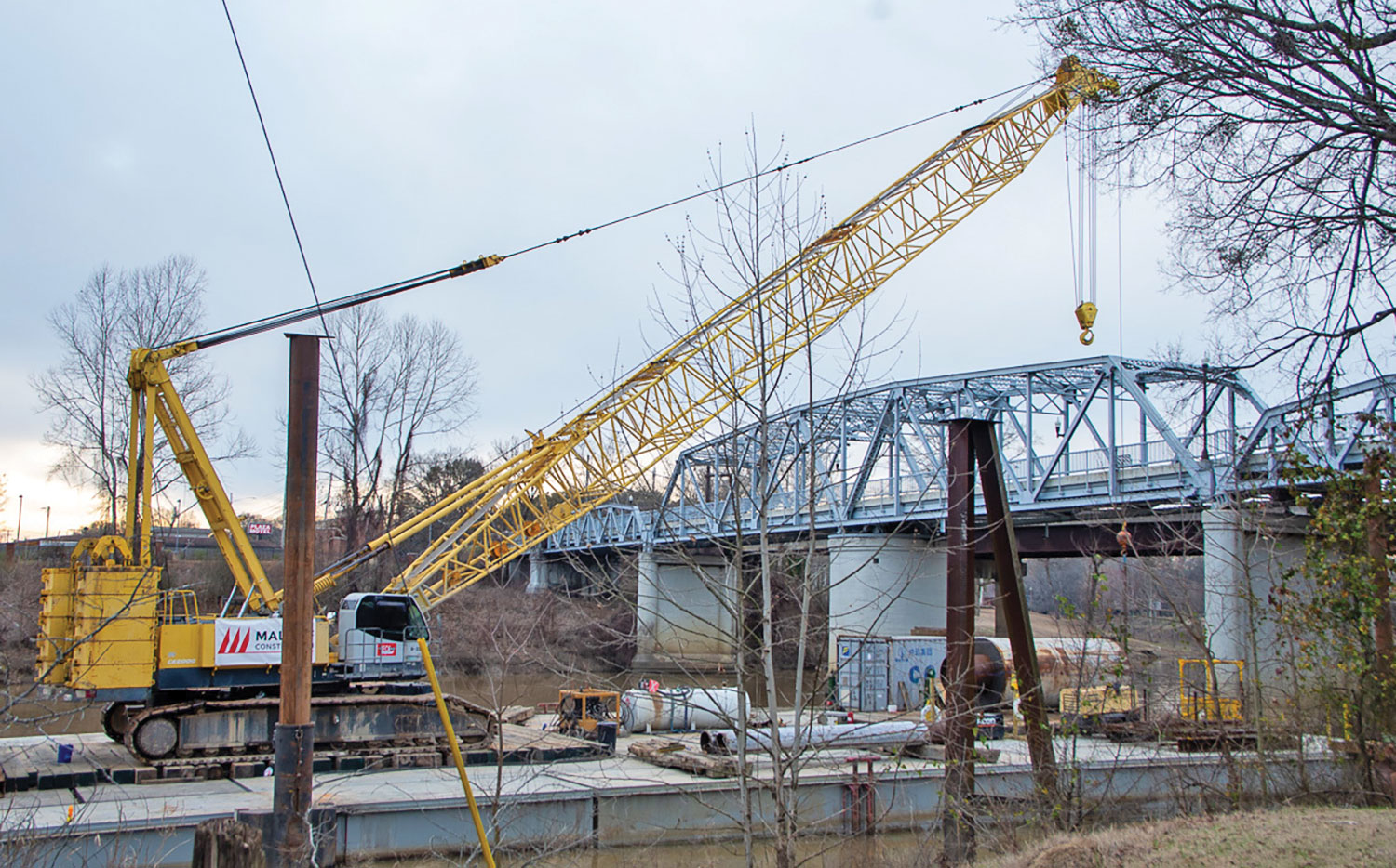 Ask The Dispatch: What’s going on at the pedestrian bridge? - The Dispatch