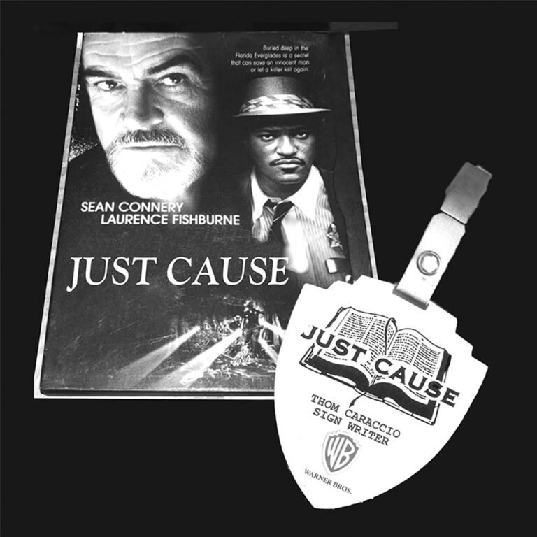 Thom Caraccio: Just Cause: Part 2, revenge of the sign painter - The ...