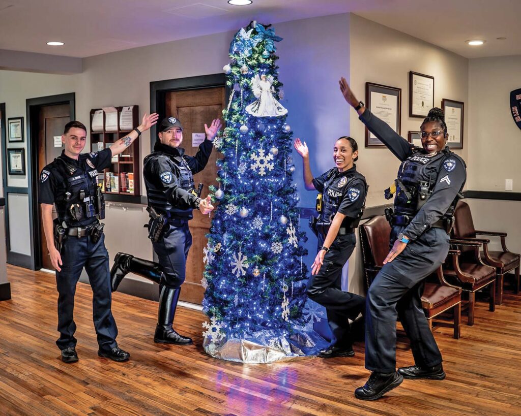 Police around the Golden Triangle collect holiday gifts for families in ...