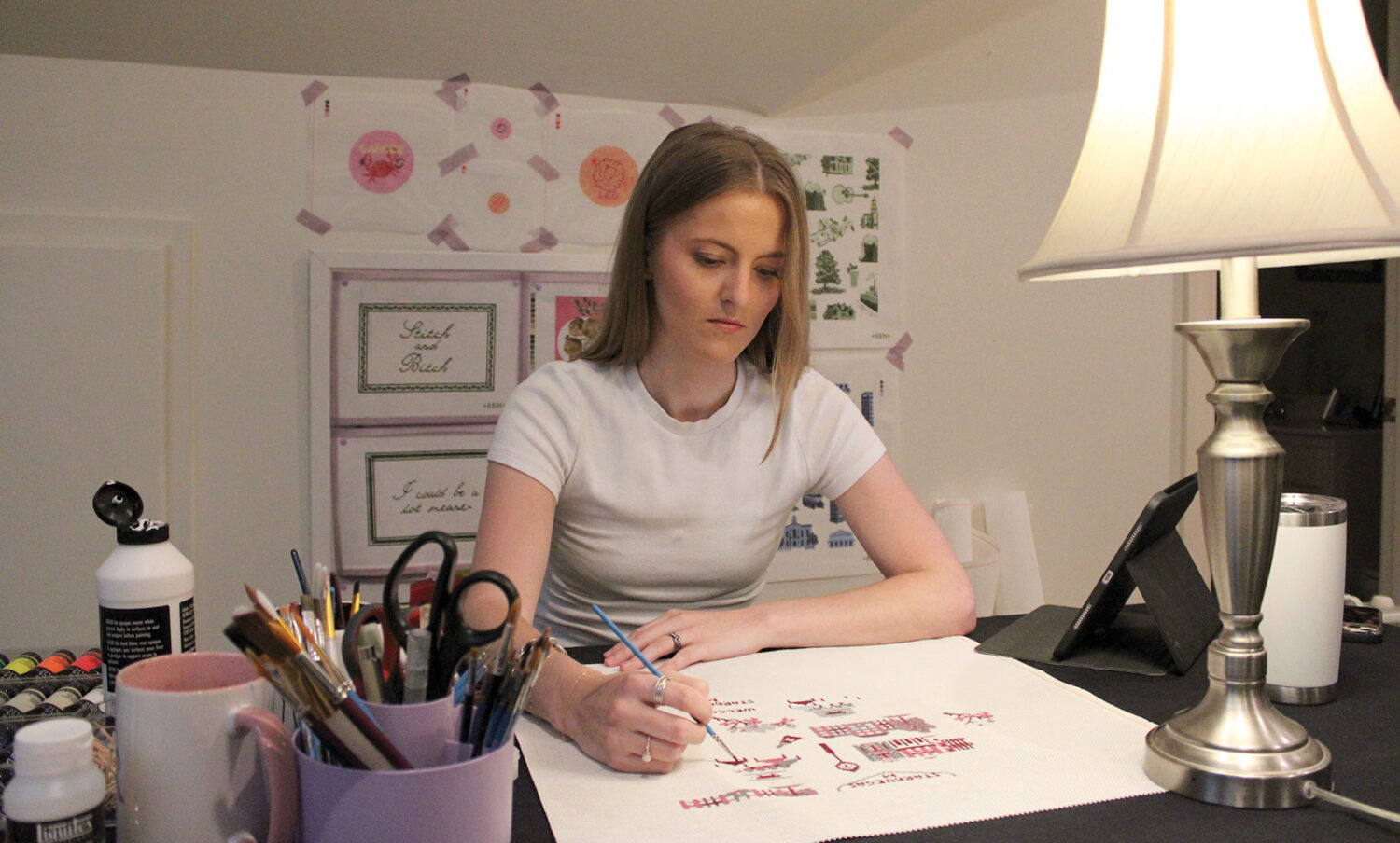 Community Profile: Brady’s needlepoint business aims for southern ...