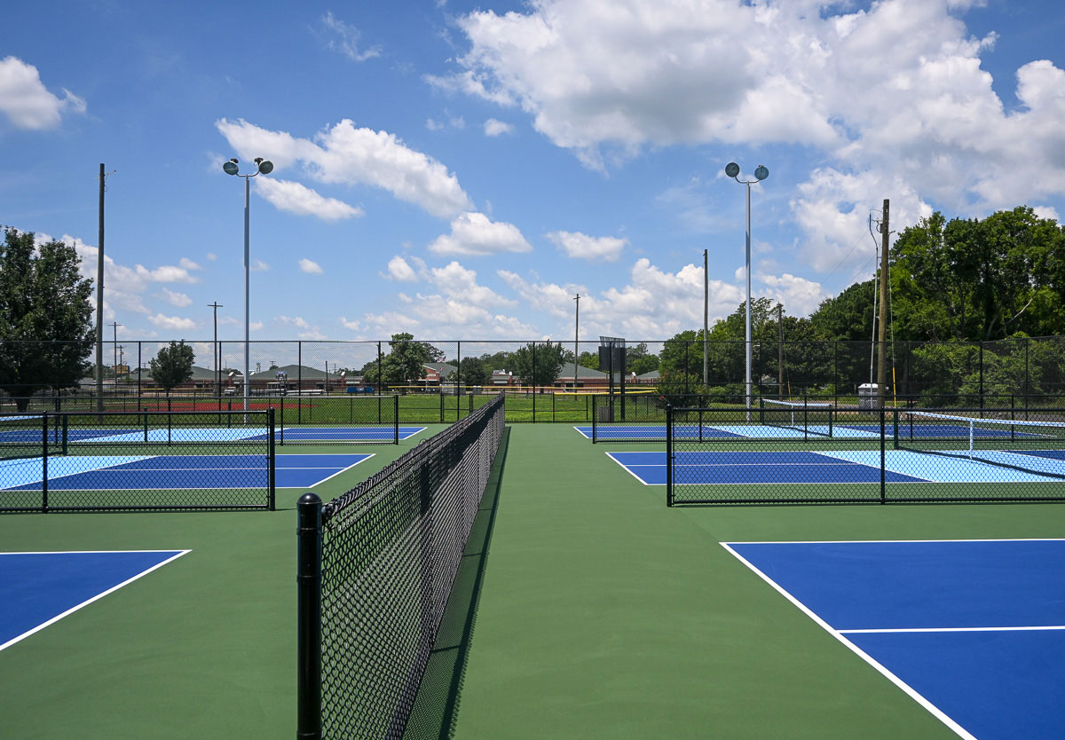Propst pickleball courts close to completion - The Dispatch