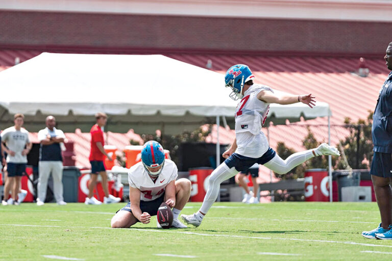 When it comes to clutch moments, new Ole Miss kicker Lucas Carneiro ...