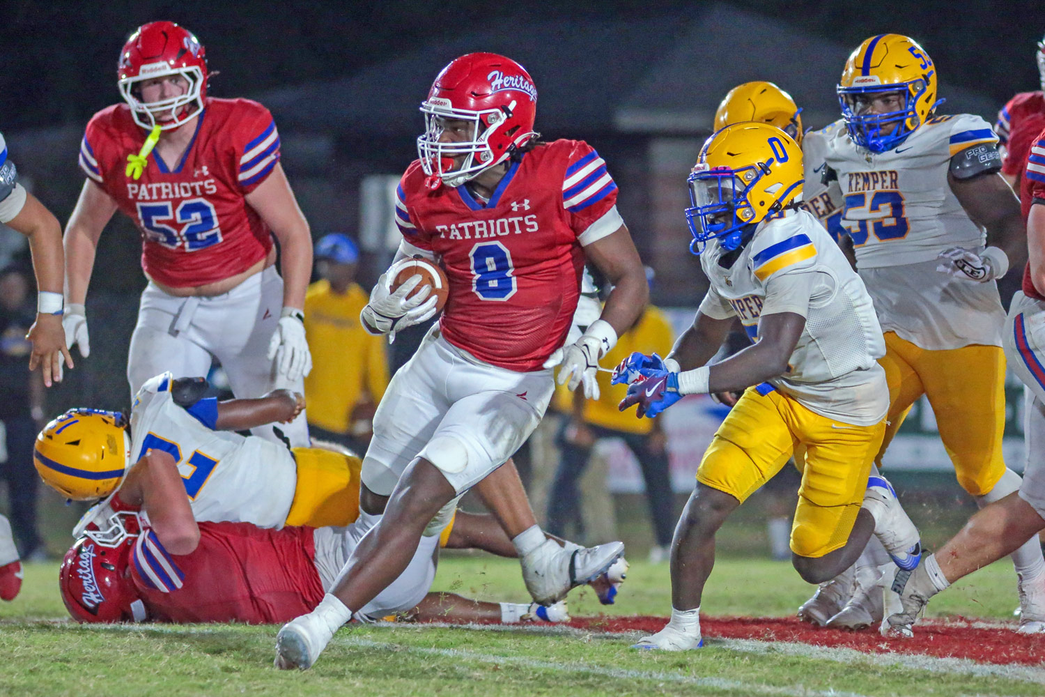 One-half wonder leads Heritage over Kemper County - The Dispatch
