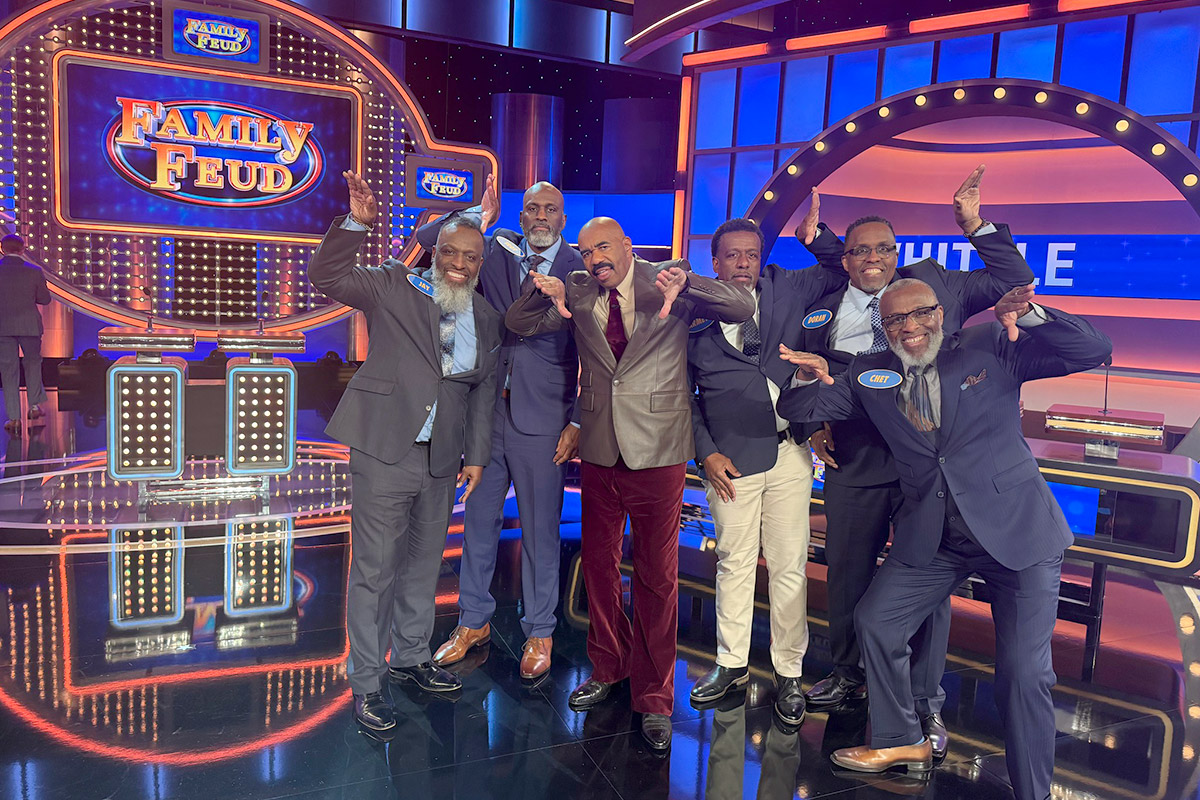 Assistant police chief, brothers compete for $20K on Family Feud - The ...